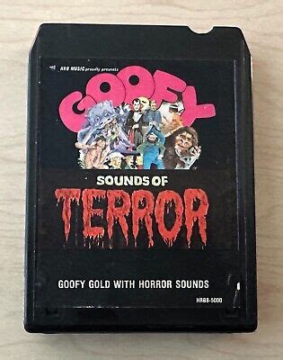 Various Goofy Gold With Horror Sounds 1978 8 Track Hrb Rare Ebay