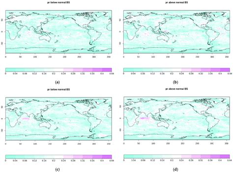 The Spatial Distribution Of The Brier Score For The Seasonal Hindcast