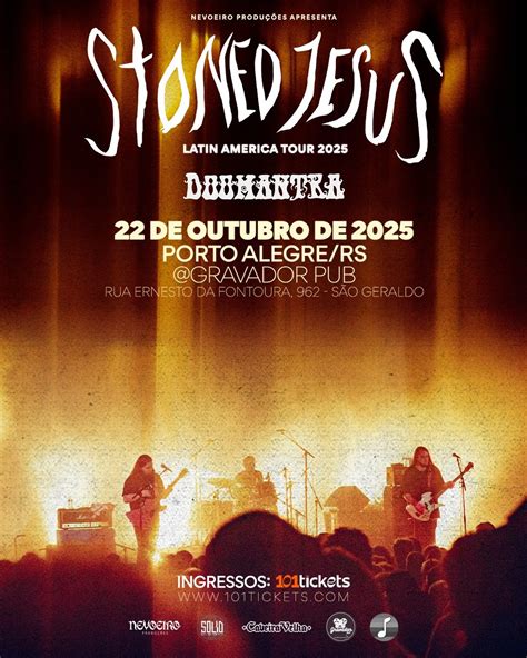 Stoned Jesus Porto Alegre Agenda Metal