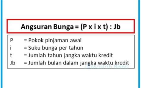 Rumus Menghitung Suku Bunga Artofit