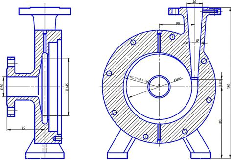 Volute Pump 50 Hz 2hp Gamma Axially Split Volute Casing Pump At
