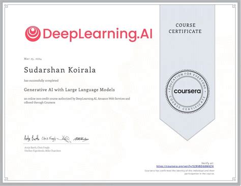 Sudarshan Koirala On Linkedin Ai Machinelearning Deeplearningai Coursera Verisk