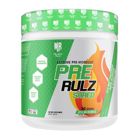 Pre Rulz Shred Muscle Rulz Store