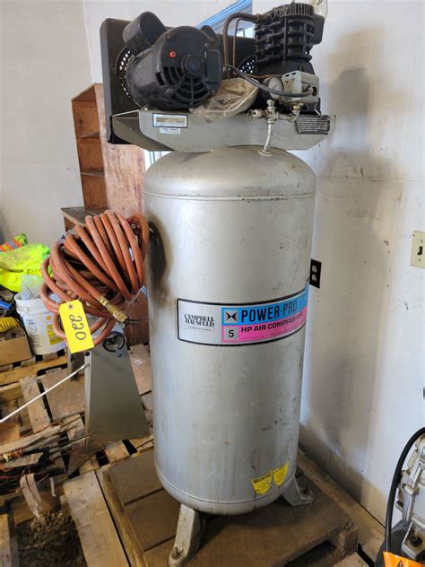 Power Pro 5 Hp Upright Air Compressor