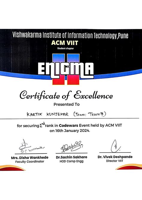 kartik kunjekar on linkedin codingachievement acm hackathon 10