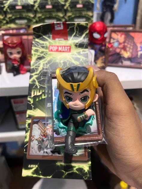 Popmart Marvel Loki Photoframe Hobbies And Toys Toys And Games On Carousell