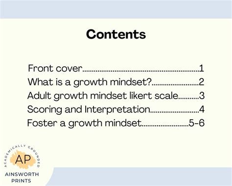 Growth Mindset Questionnaire Growth Mindset Worksheet Challenge