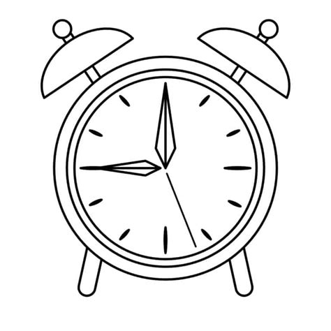 How To Draw A Clock Step By Step Artsy Pretty Colors