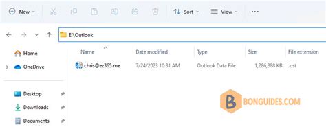 Cannot Change The Location Of The Offline Outlook Data File Ost In Microsoft Outlook