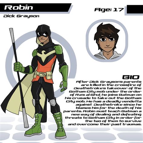 Robin Character Redesign By Zeflash101 On Deviantart