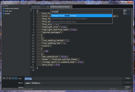 Sublime Text 3最好的功能、插件和设置 知乎