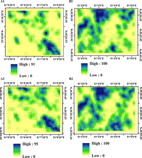Output Raster Grids Of Moving Window Analysis For Agriculture Class