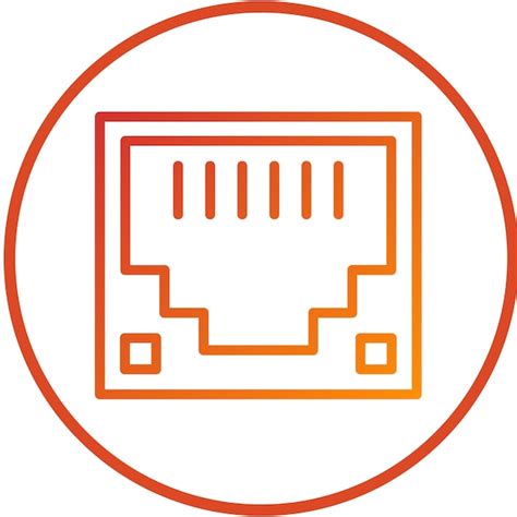 Premium Vector Vector Design Ethernet Port Icon Style