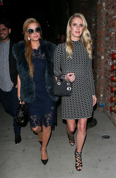 Paris And Nicky Hilton At Tao Beauty And Essex In Hollywood 04072017