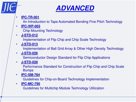 PPT IPC JEDEC INDUSTRY MAPPING PowerPoint Presentation Free Download ID
