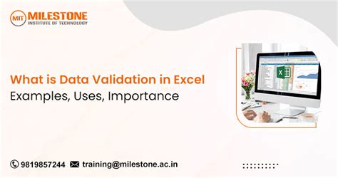 What Is Data Validation In Excel Examples Uses Importance