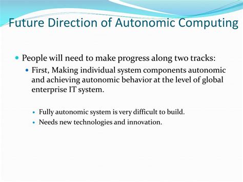 Ppt Autonomic Computing Powerpoint Presentation Free Download Id1637682