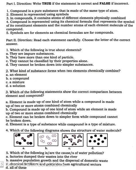 Part I Direction Write TRUE If The Statement StudyX