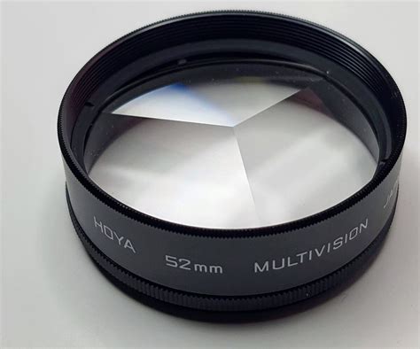 Hoya 55mm Multi Image Figure 3f Lens Filter Multivision 3 Face Multiple 55 Mm Used