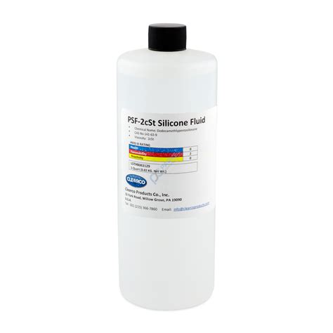 Clearco Super Low Viscosity Pure Pdms Silicone Fluid 15 Cst Parkes