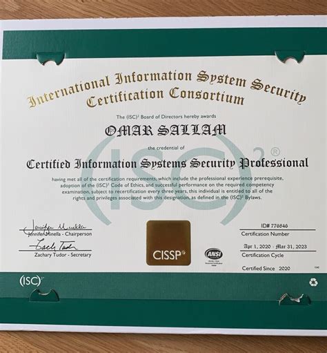 Omar Sallam On Linkedin Cissp Isc2 17 Comments