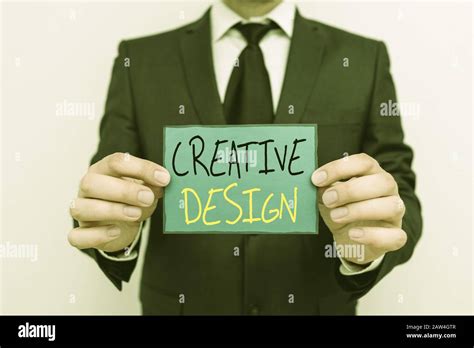 Conceptual Hand Writing Showing Creative Design Concept Meaning Subset