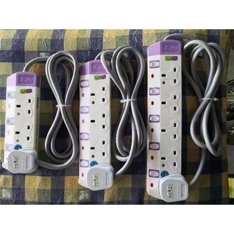Portable Trailing Sockets 3 Way 4 Way 5 Way 1500w Shopee Malaysia