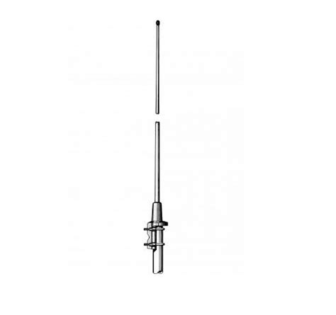 Cxl3 1lw Antena De Base Omnidirecional Vhf 118 137mhz C Suporte Fixação Lateral Radipeças