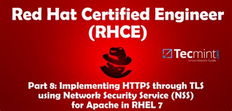 rhce series implementing through tls using network security service nss for apache part 8