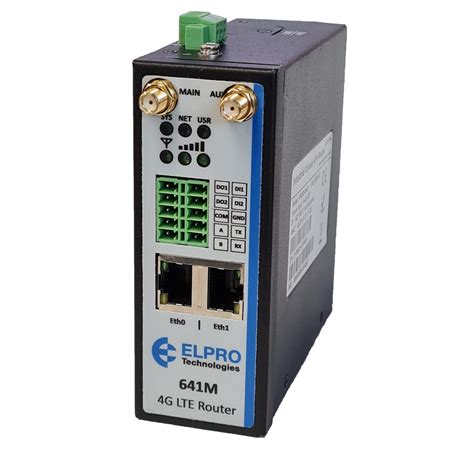 Industrial Gateway 641m 2 Elpro Technologies Iot 3g Ethernet