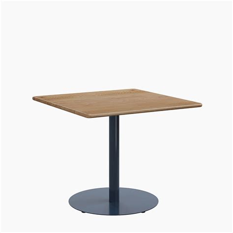 Cafe Table Rectangular Top Weighted Base Rad Furniture