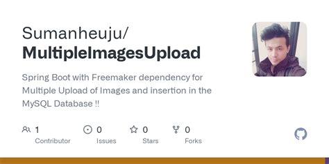 Github Sumanheujumultipleimagesupload Spring Boot With Freemaker Dependency For Multiple