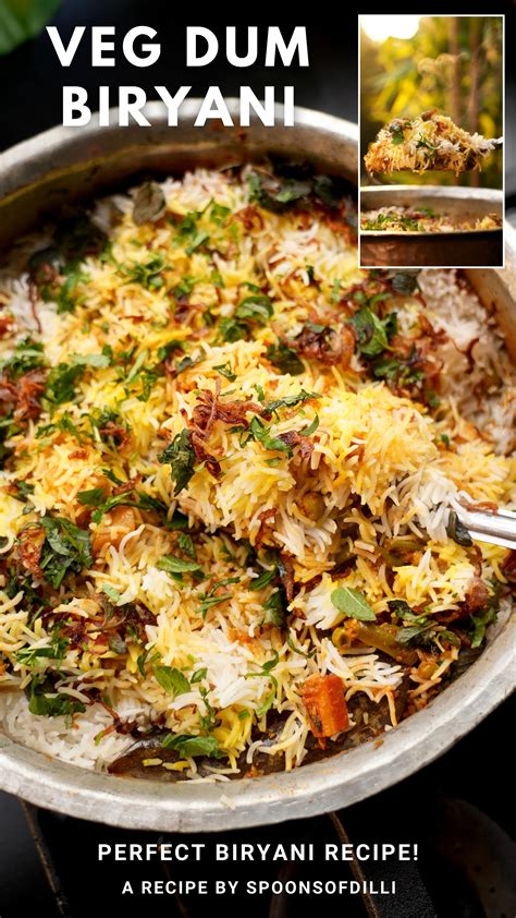 Vegetable Biryani Dum Method