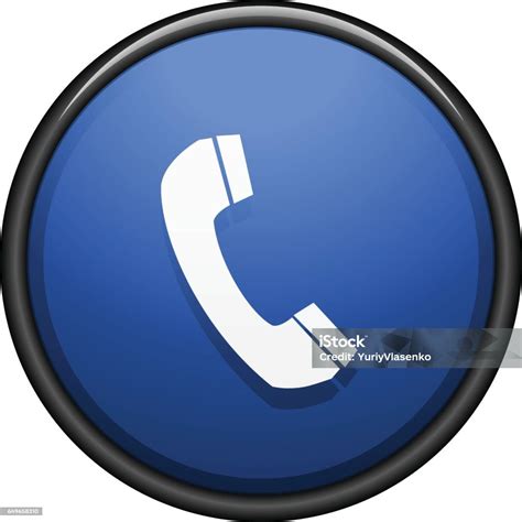 Call Contact Button Illustration Stock Illustration Download Image Now Biological Cell
