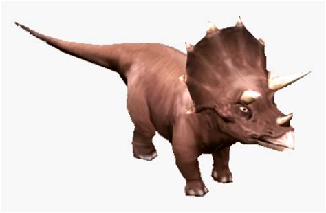 Image Triceratops Render Pn Jurassic Park Builder Png