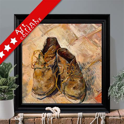 Vincent Van Gogh Shoes 1888 Museum Quality Matte Print Poster Etsy