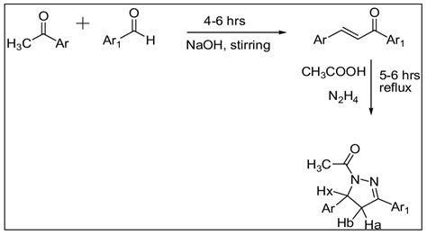 Synthetic Scheme For Pyrazoline Derivatives Download Scientific Diagram