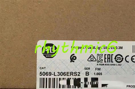 Brand New 5069 L306ers2 Compact Guardlogix 5380 Controller Fedex Or Dhl 6 Ebay