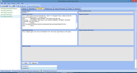 Powershell Cmdlet Help Editor 30 Sysadmins Lv