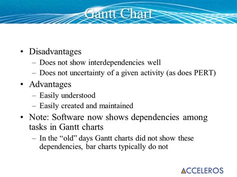 Gantt Chart Advantages Advantages And Disadvantages Of Gantt Charts Projectcubicle