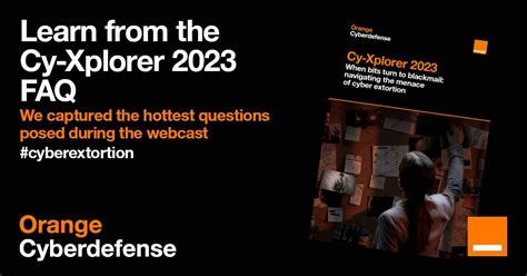 Orange Cyberdefense On Linkedin Cyberextortion Ransomware