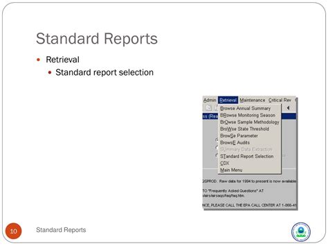 Ppt Aqs Standard Reports Overview Powerpoint Presentation Free