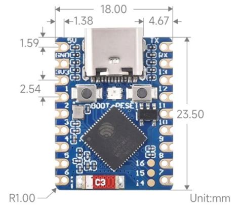 Waveshare Esp32 S3 Zero Is A Tiny Wifi And Ble Iot Module With A Usb C