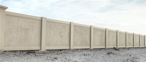 Precast Concrete Fence Panels