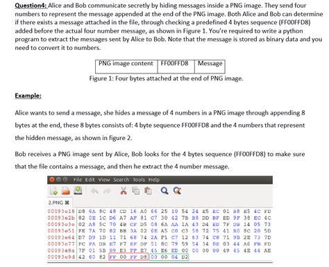 Solved Question 4 Alice And Bob Communicate Secretly By