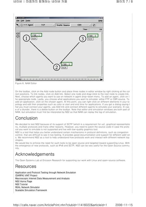 Network Simulator 2 A Simulation Tool For Linux Pdf