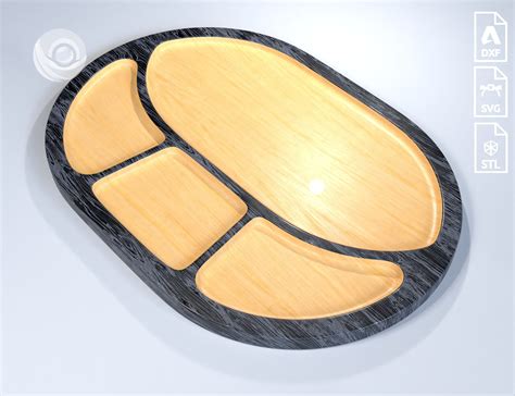 Large Wooden Tray Files For Cnc Router Instant Download Etsy