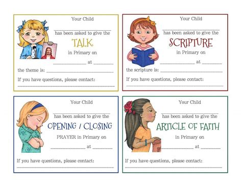 Assignment Cards Scripture Prompts Artofit
