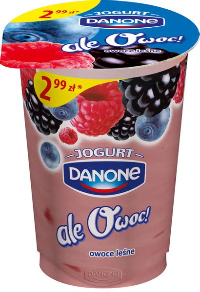 Danone Ale Owoc Jogurt Owoce Leśne Jogurty Kefiry Maślanki Opinie E Commerce Pl Danone