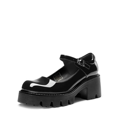 Dream Pairs Womens Mary Janes Shoes Platform Dress Low Heel Chunky